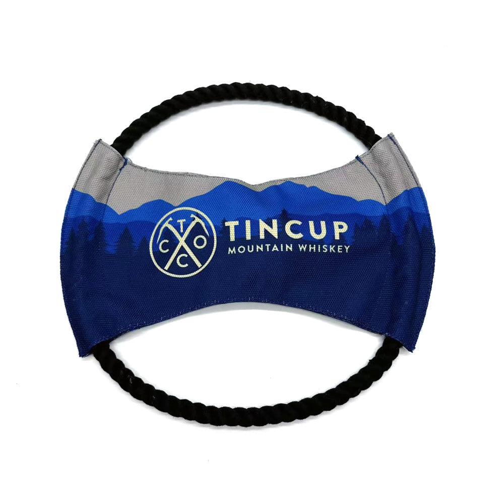 Dog Frisbee Rope Toss Toy - Tincup Whiskey – TINCUP® Store